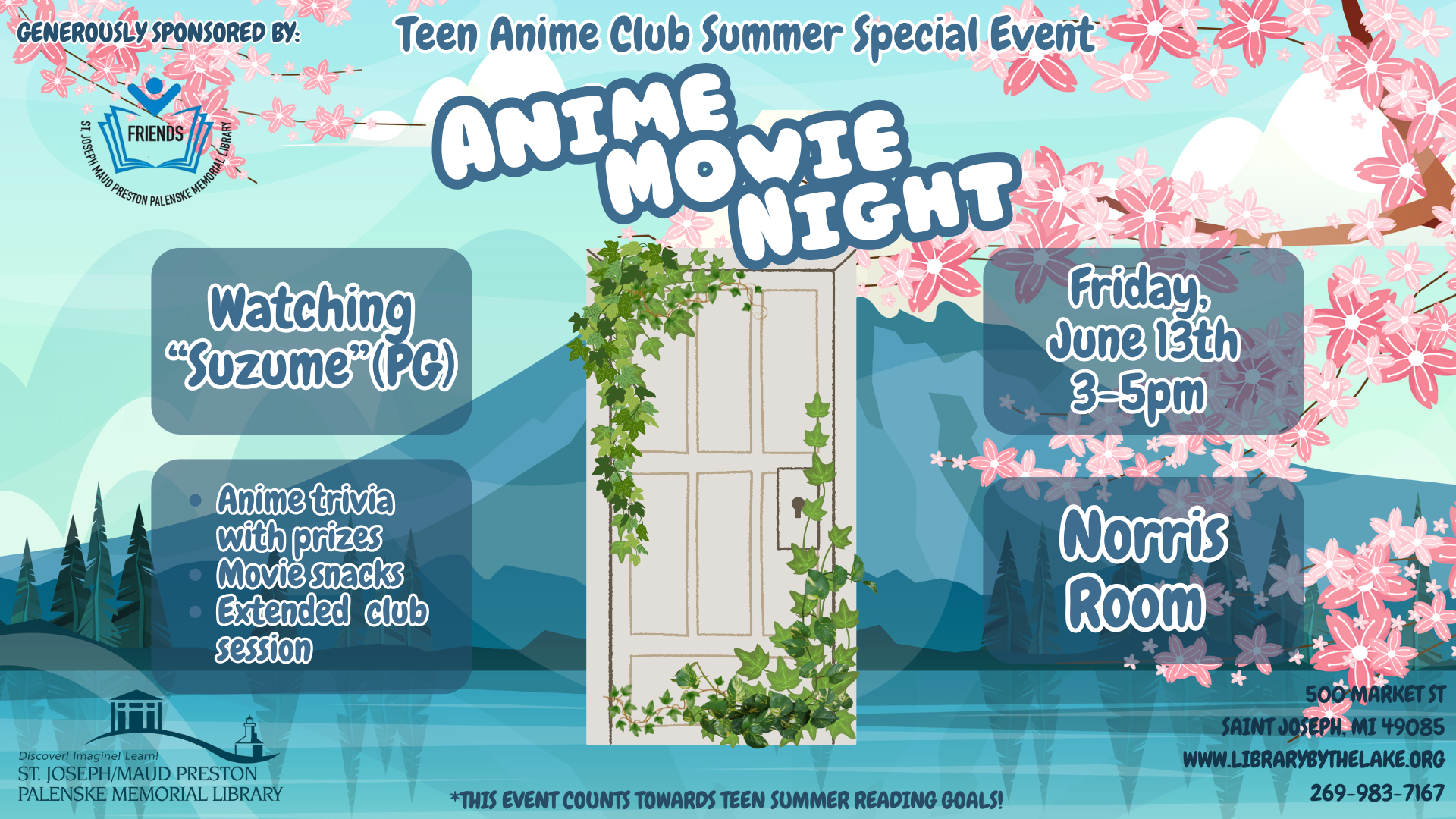 Teen Anime Movie Night! | Southwestern Michigan Tourist Council