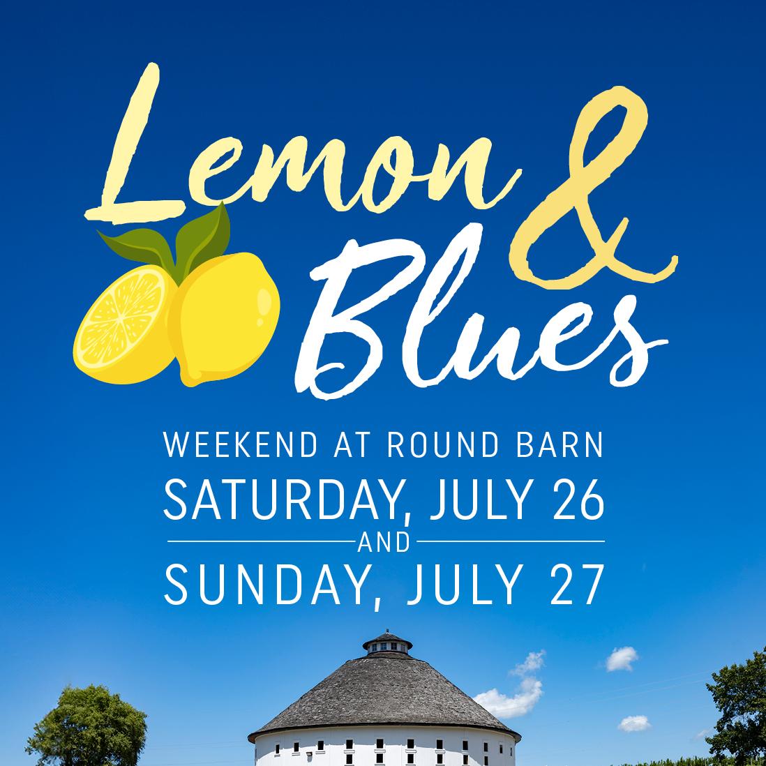 Lemon & Blues at Round Barn Winery & Estate | Visit Southwest Michigan