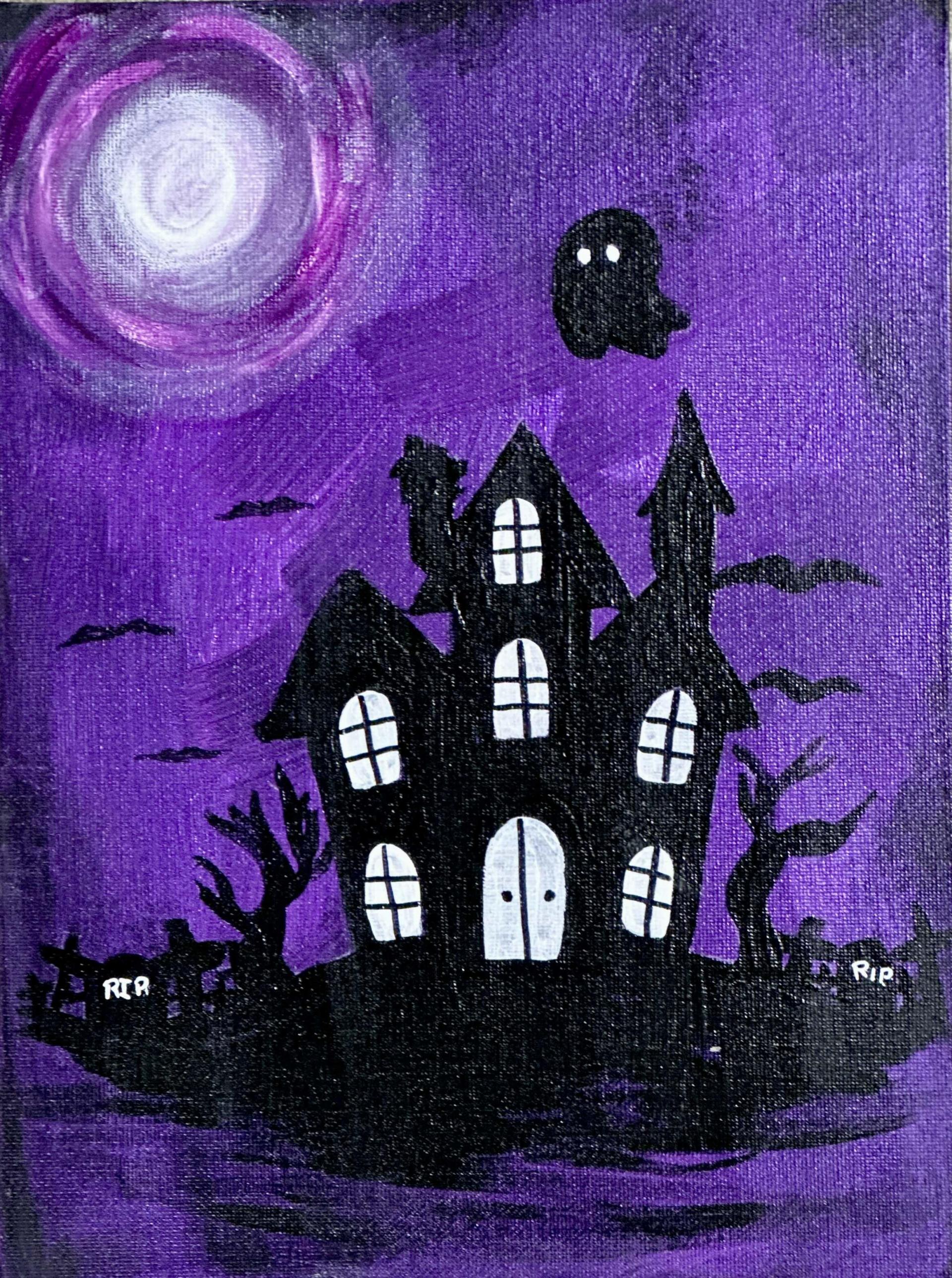 Haunted House Painting Class | Visit Southwest Michigan
