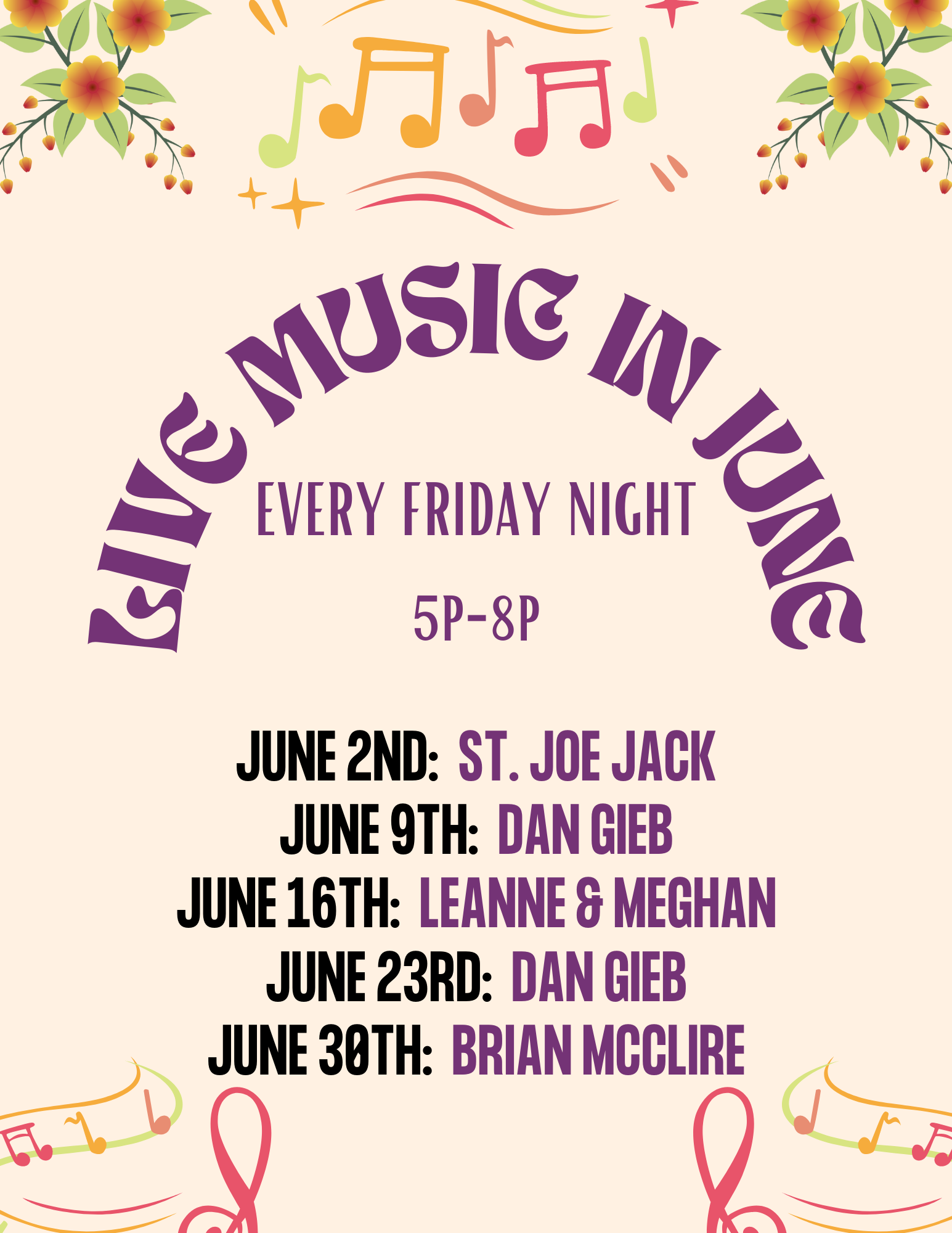 Friday Live Music | Southwestern Michigan Tourist Council