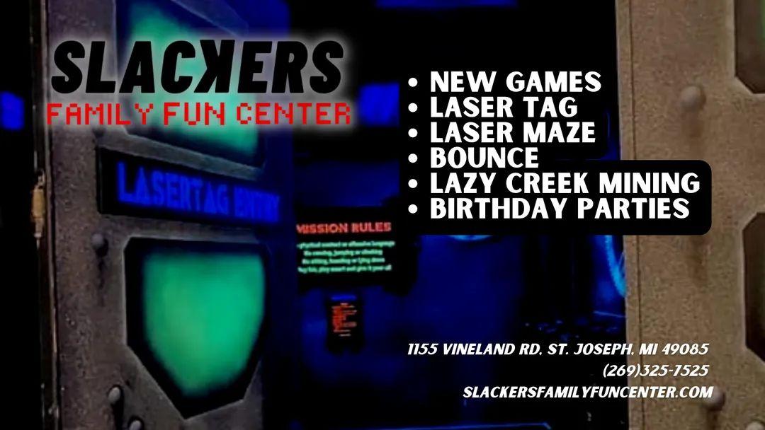 Slackers Family Fun Center & Laser Tag | Visit Southwest Michigan