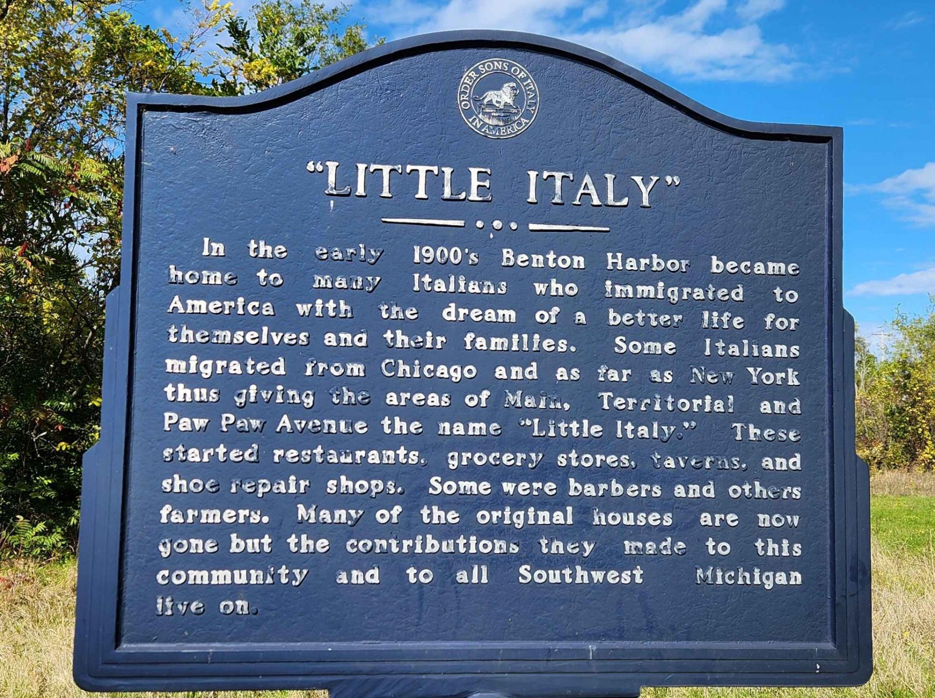 Opening Day for the Morton House Museum and Little Italy Exhibit ...